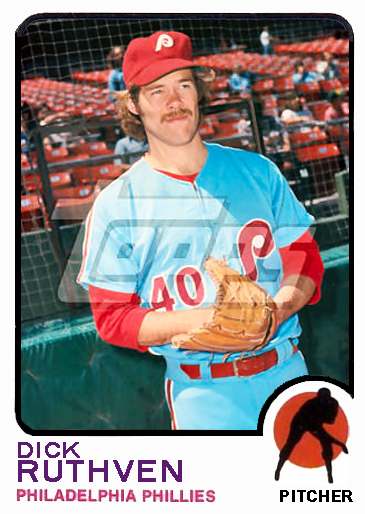 1973 Topps Baseball Card Update Series: 1973 Philadelphia Phillies - 71 ...