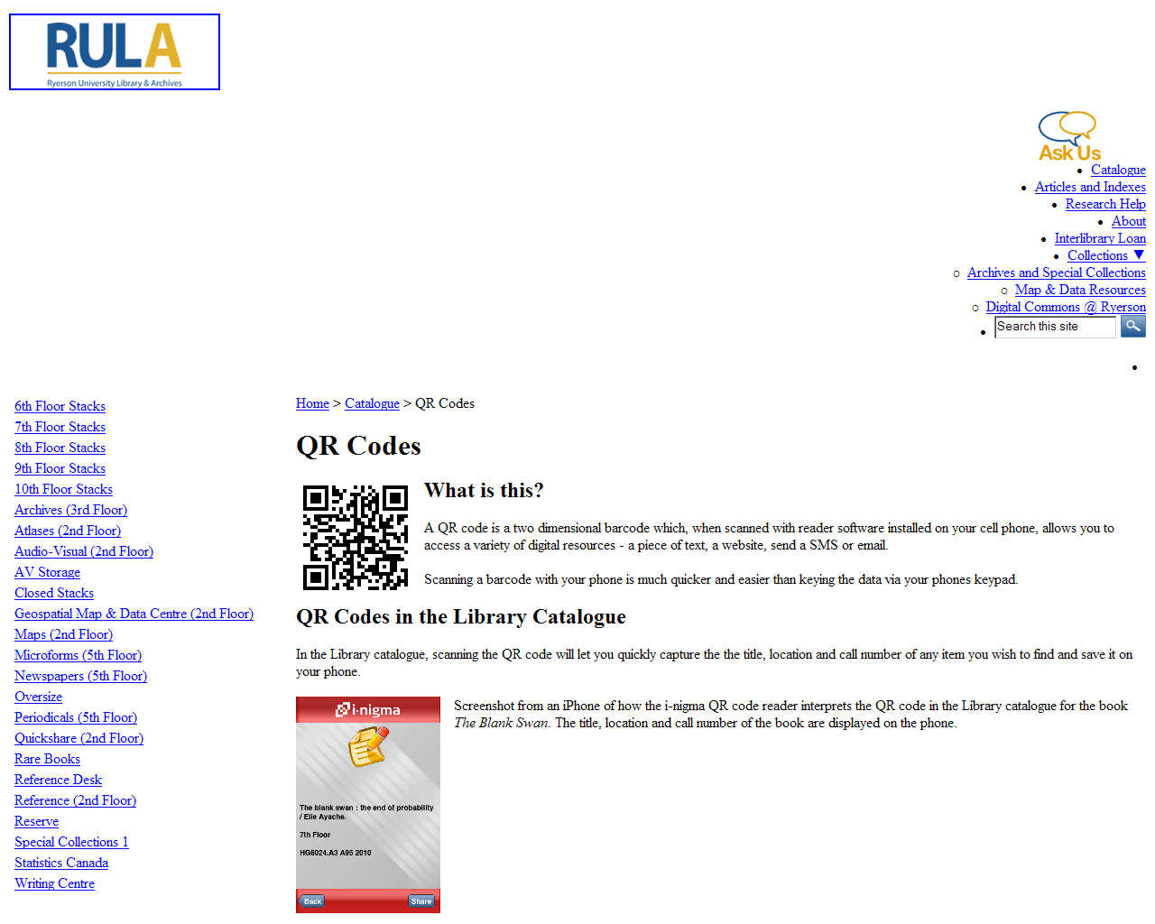 QR codes and Libraries - LISQUIZ.COM
