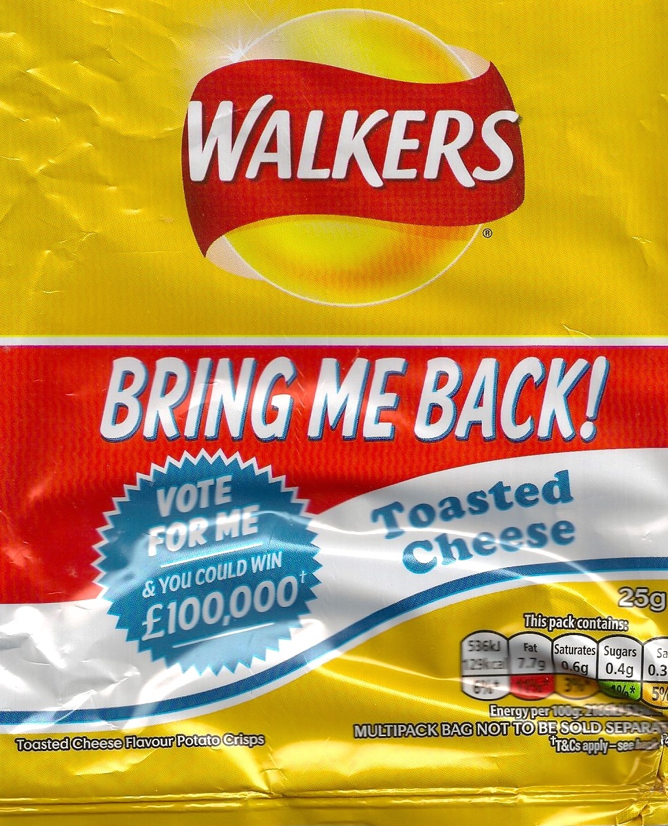 Cheeseburger Crisps & Other Stories: Walkers Cheeseburger Crisps & Other Stories: Walkers