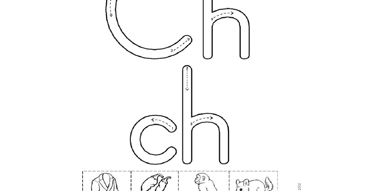 PRE ESCRITURA; ESCRITURA: LETRA Ch (ALFABETO)