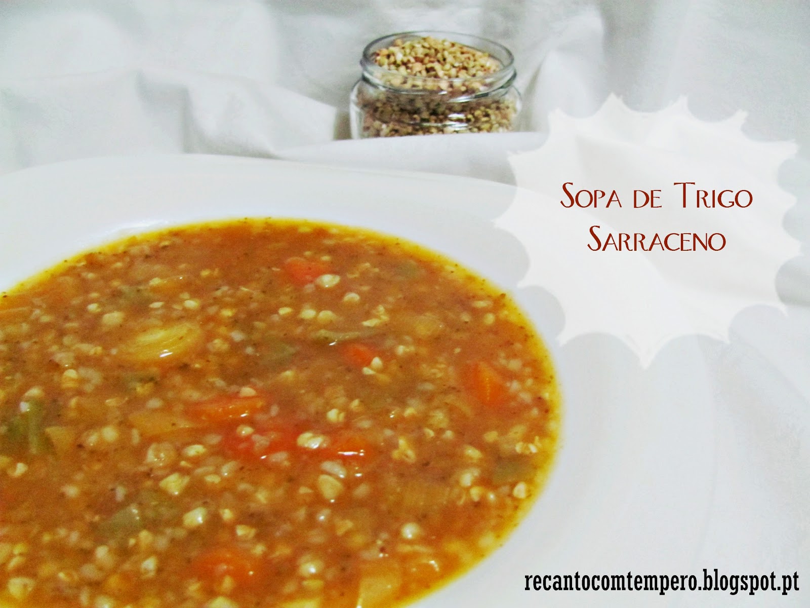 Sopa de trigo sarraceno