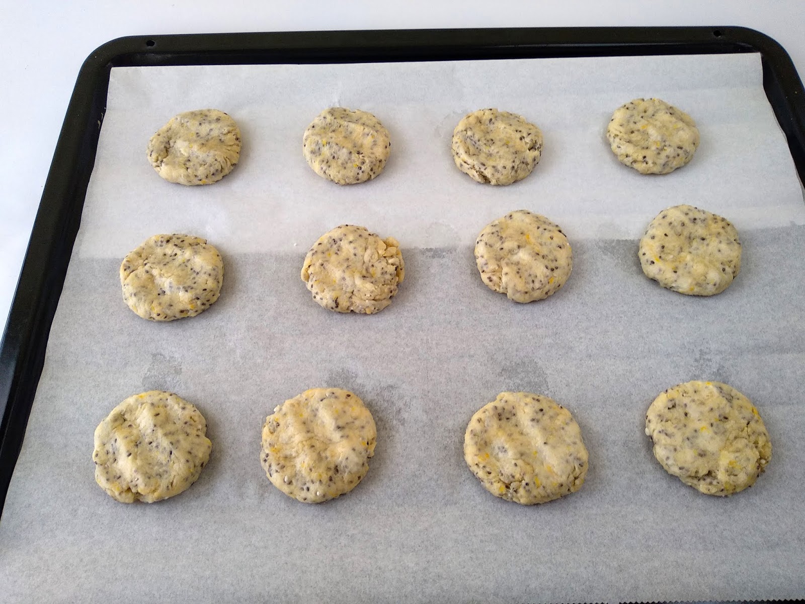 La Cocinera Novata Galletas Veganas De LimÓn Y ChÍa