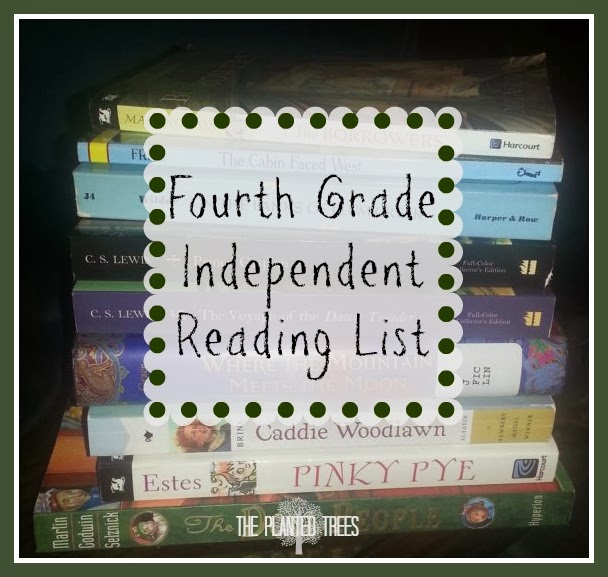 The Planted Trees: Fourth Grade Independent Reading List