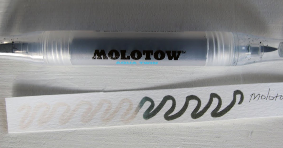 Markers Guild: Water-based Marker Lightfastness test