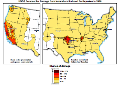 USGS: Risk of 2016 quake increases, especially in Oklahoma | Geology In