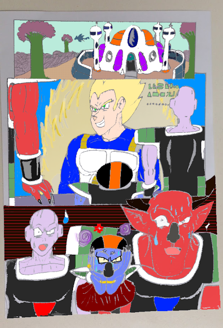 Niv Lugassi's Arts: Planet Frieza No. 117 - Sorbet, Tagoma and Shisami ...