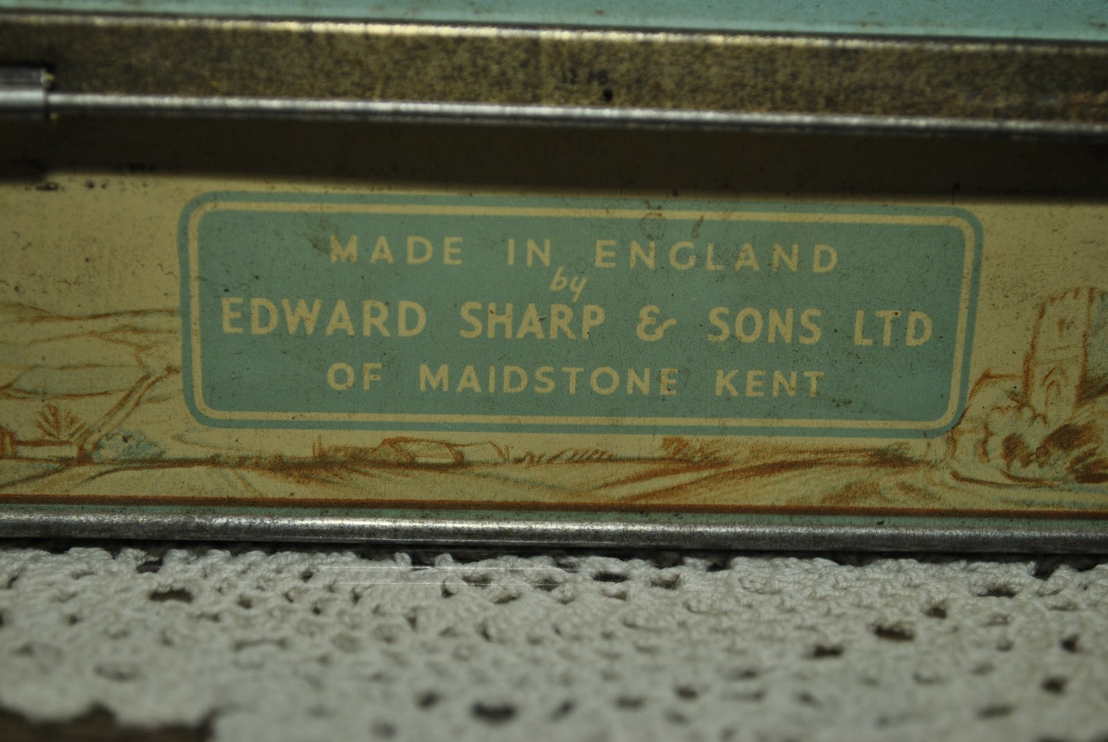 Kristi's Photo blog: Edward Sharp & Sons Vintage Toffee Tins