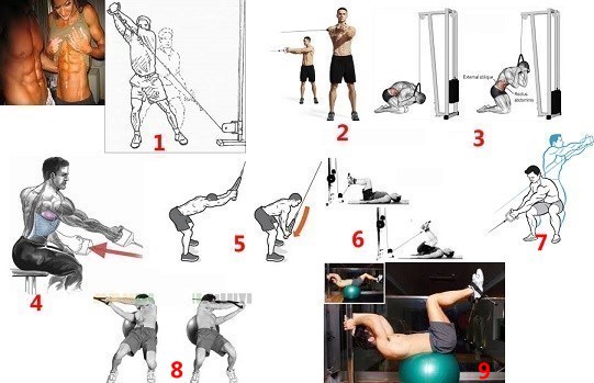 9 Best Cable Machine Exercises for Abs ~ www.bodybuilding110.com