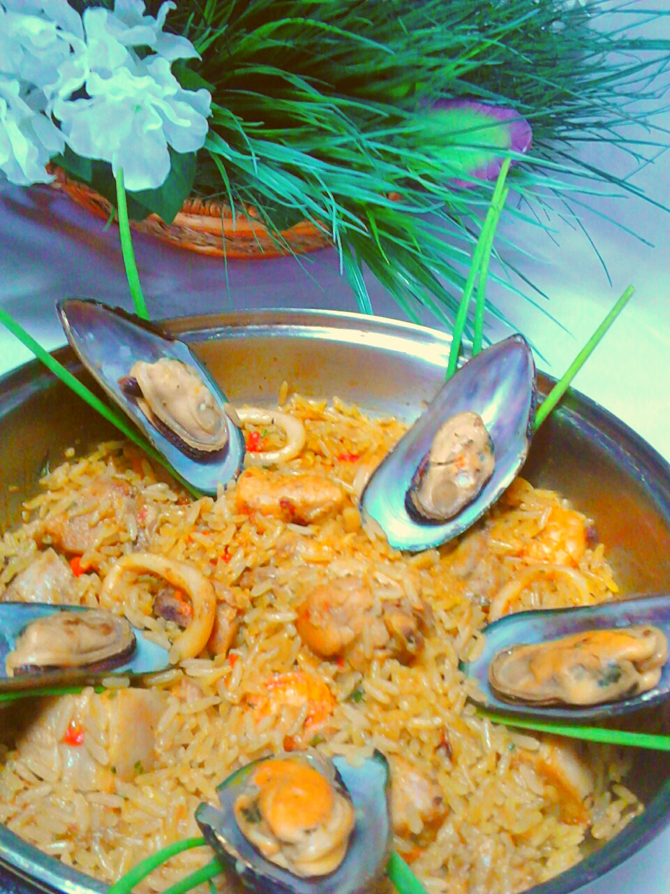 La Cocina de Albertito: Arroz con mariscos