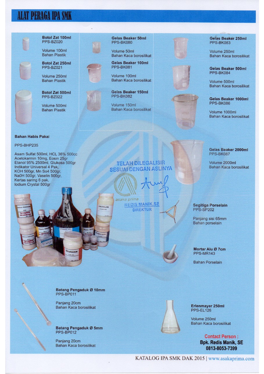 Laboratorium IPA SMK-Peralatan Laboratorium IPA SMK-ALAT PERAGA IPA SMK ...