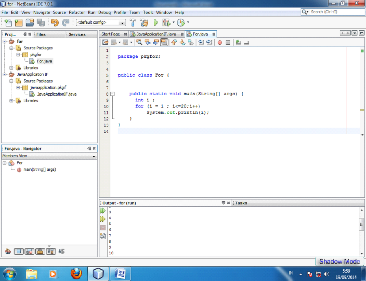 Selamat Datang: Laporan Java 5