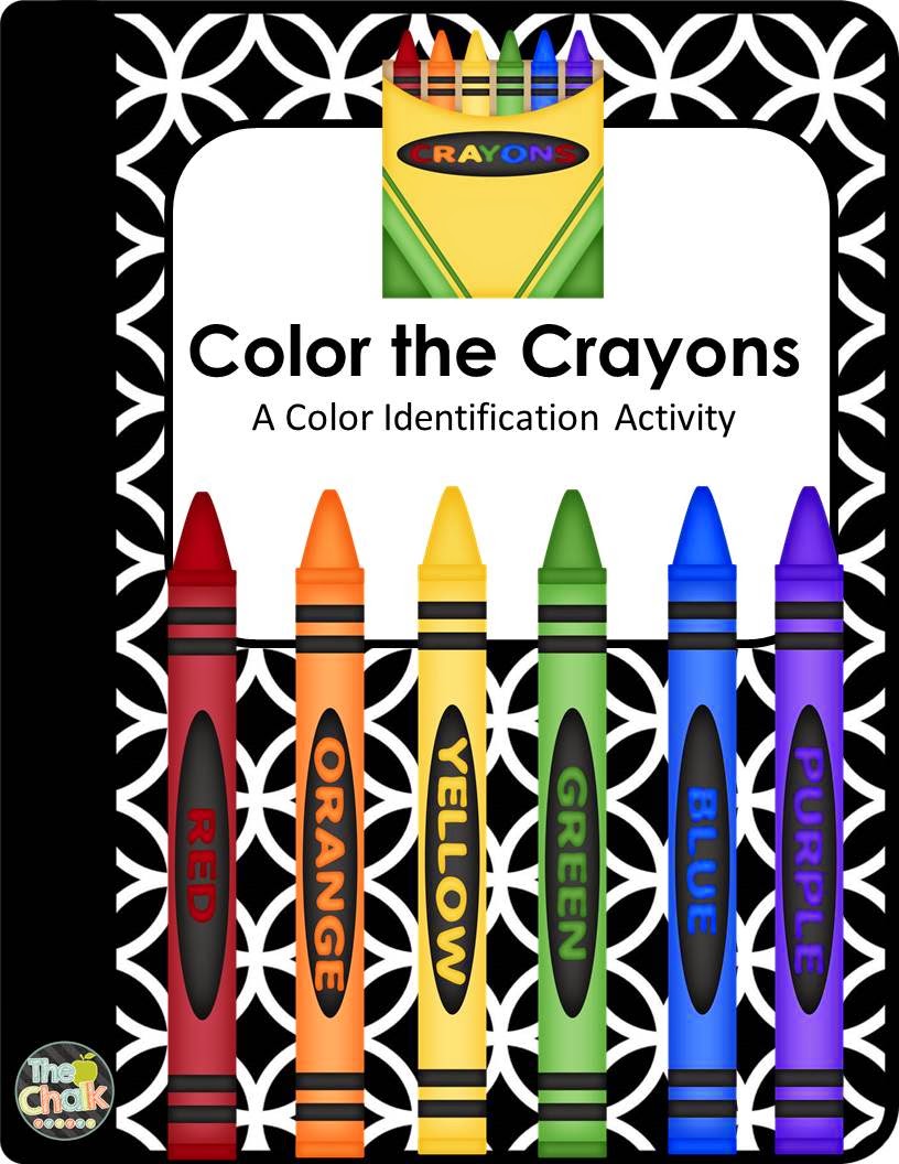 The Chalk: Color the Crayons - A Color Identification Activity