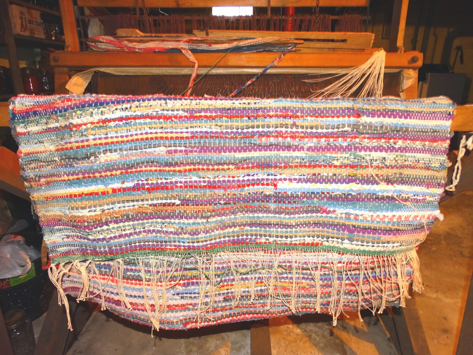 Elaine's Creative Works: Our families old Union Loom Works #36 rug loom