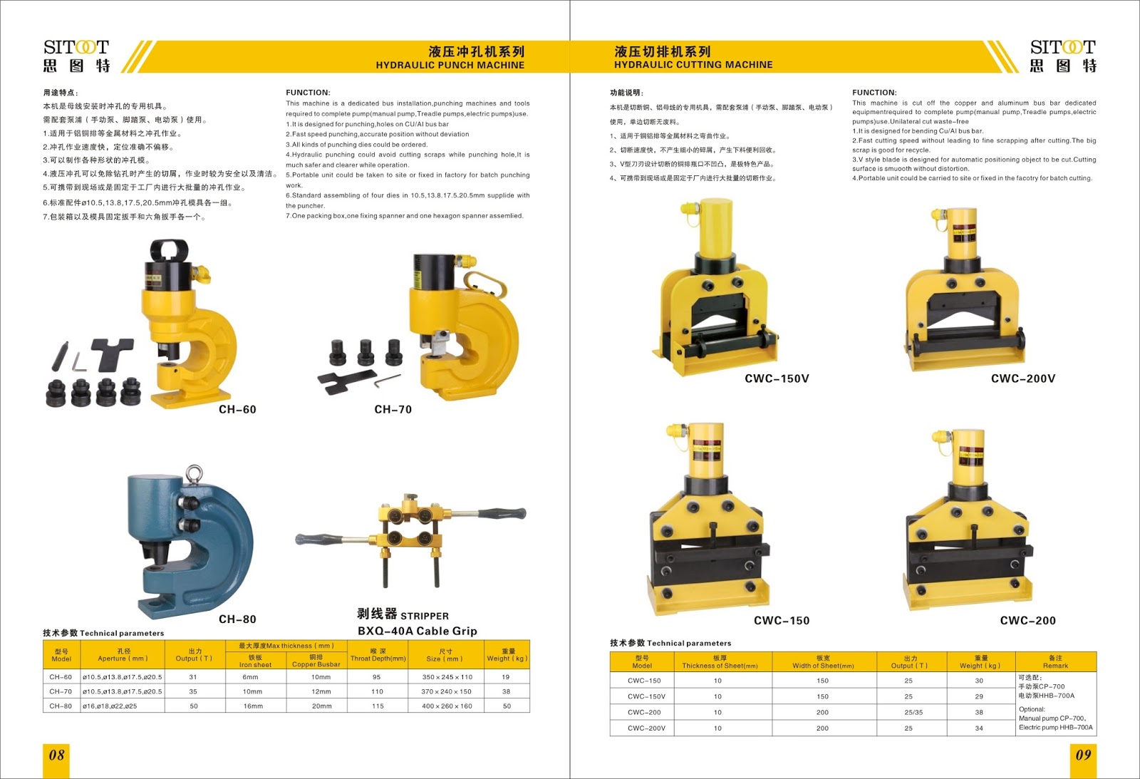 These hydraulic tools products,Please Contact us sitoot@sitoot.com