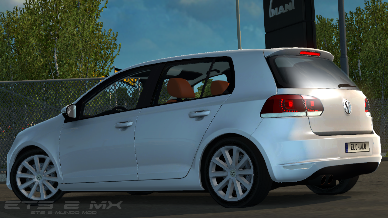 (Auto ETS 2) Wolkswagen Golf MK6 (Versión 1.4) - ETS 2 Mundo Mod