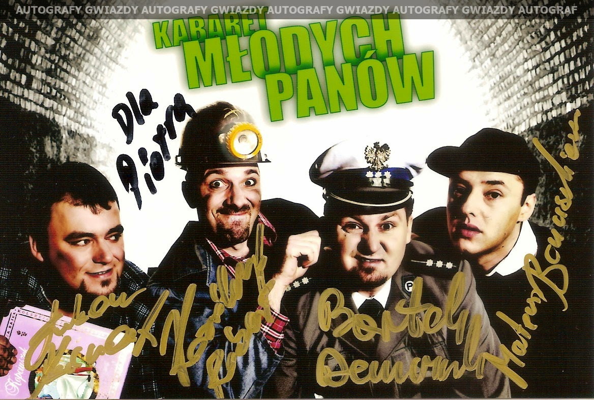 Autografy Gwiazdy: Kabaret Młodych Panów