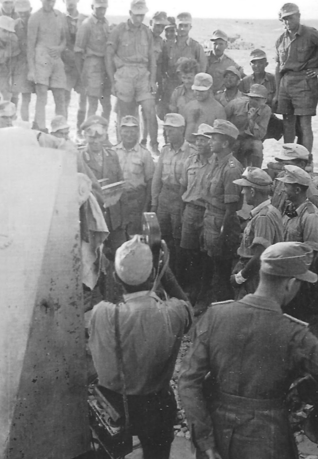 L'Afrika Korps à Tripoli en 1941.