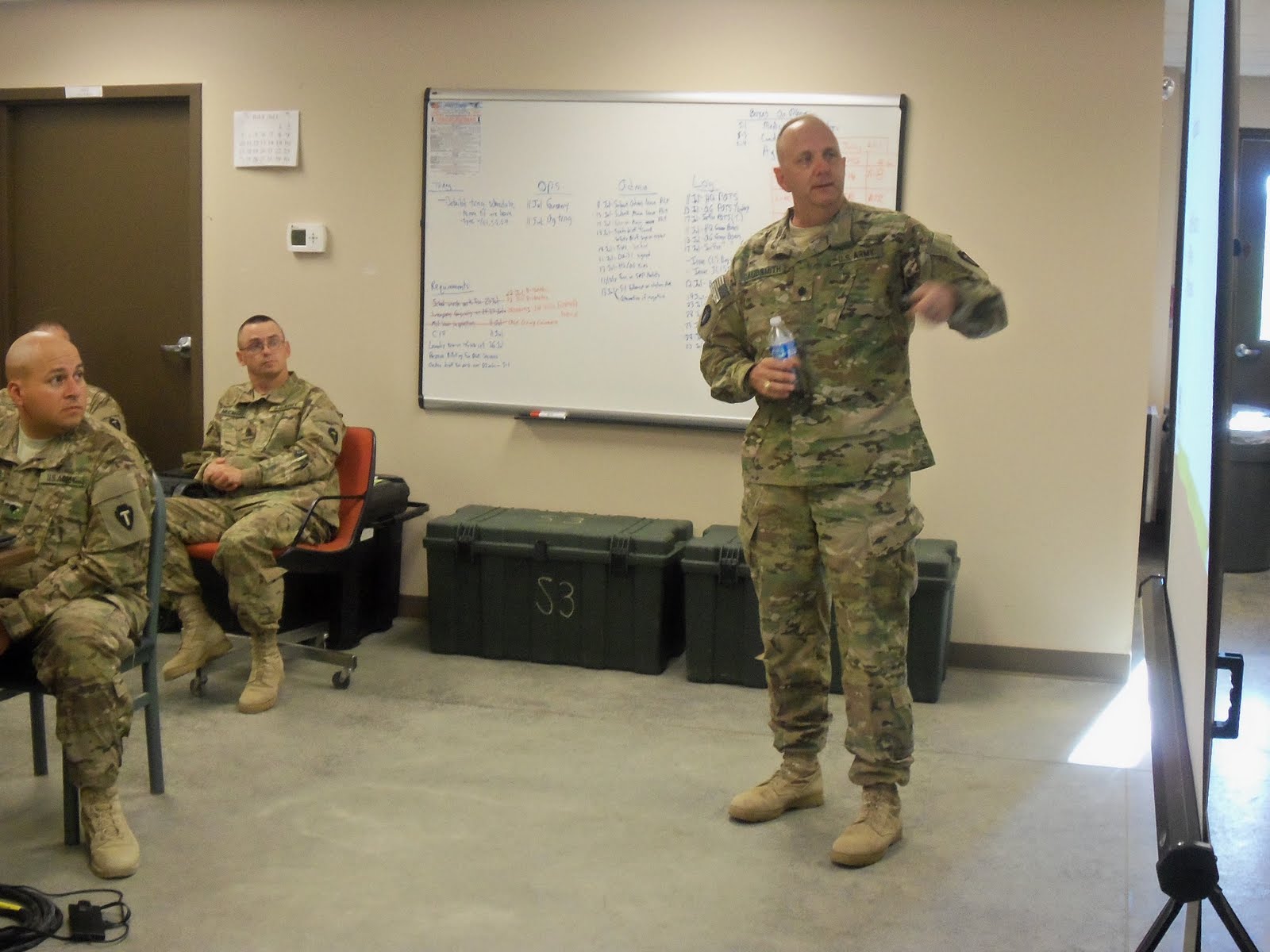 TX ADT 5: Commanders Meet Before Deployment
