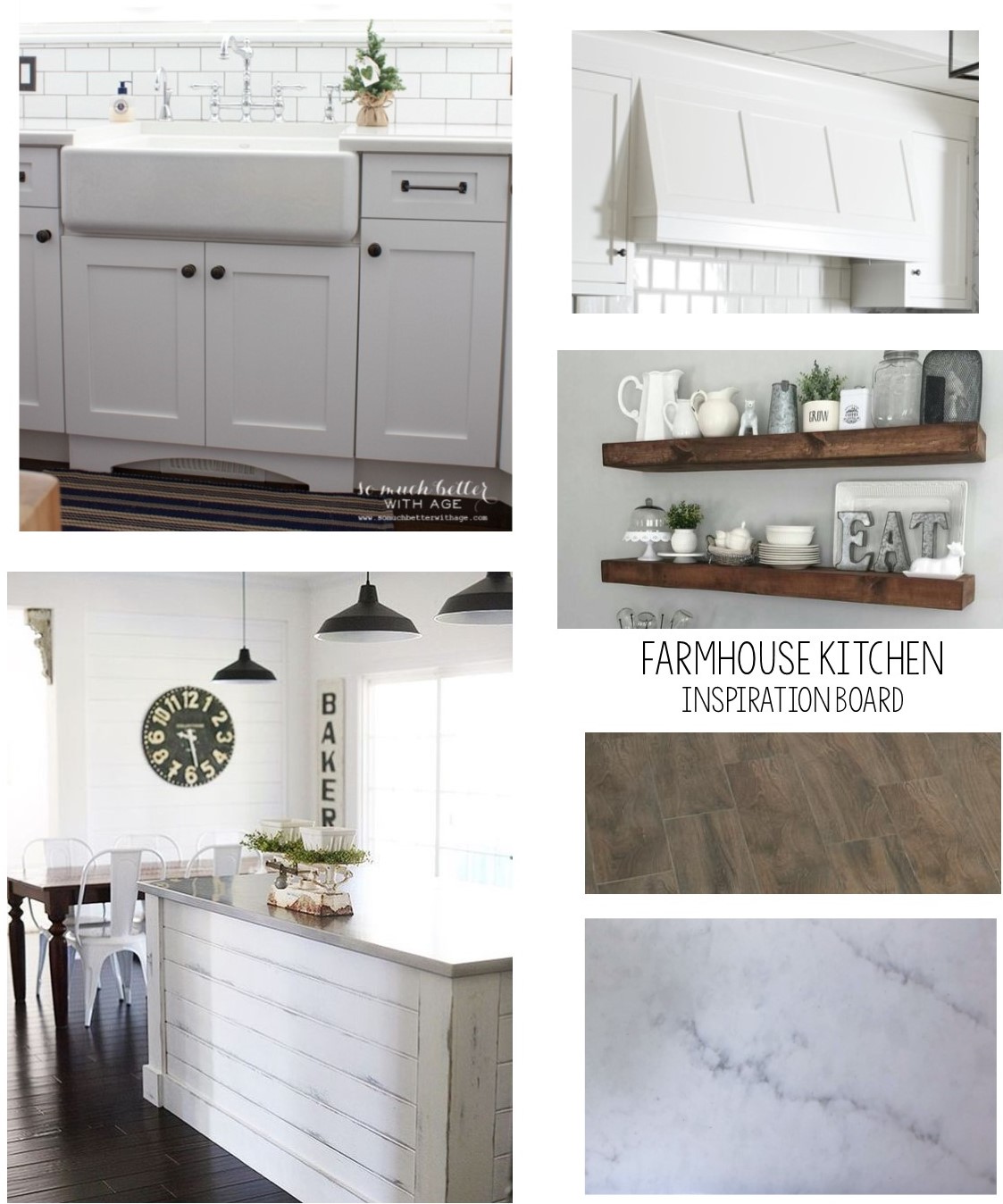 Farmhouse Kitchen Makeover! -Inspiration Board