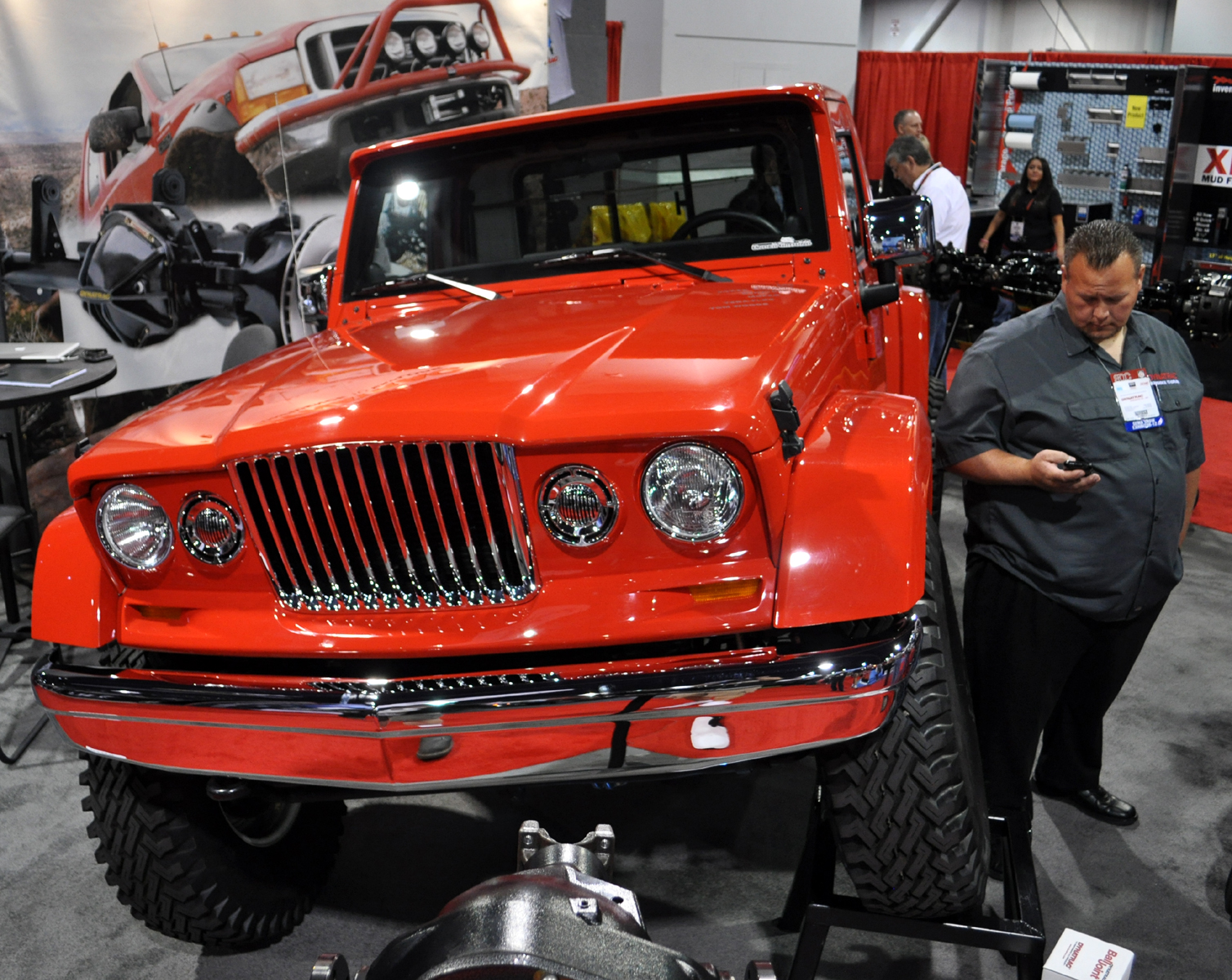 Just A Car Guy: the J12 Jeep truck from SEMA 2012 (no I haven't finished all my posting from ...