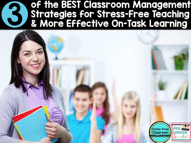3 of the BEST Classroom Management Strategies for Stress-Free Teaching ...