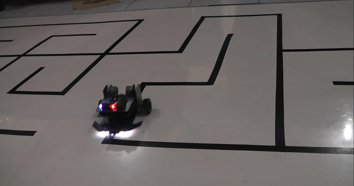 astro-innovation: ASTRO-BOT Line Follower Maze-Solving