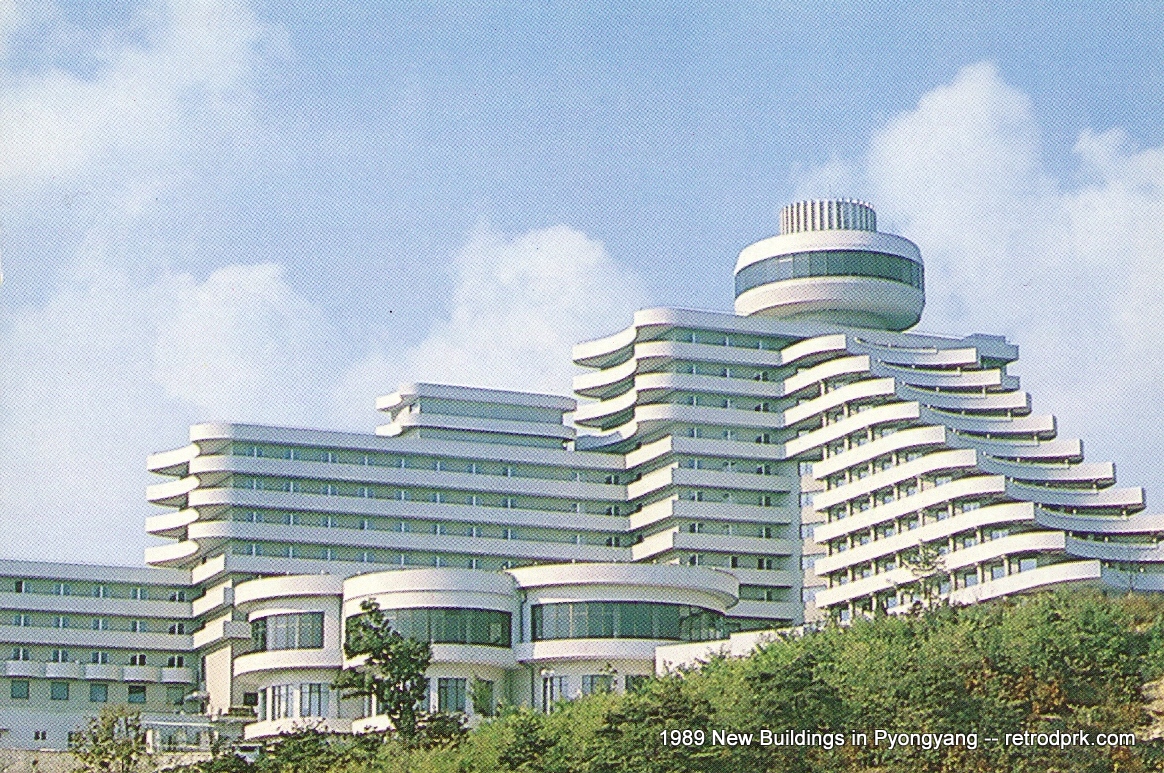 1989 Postcard Set -- New Buildings in Pyongyang