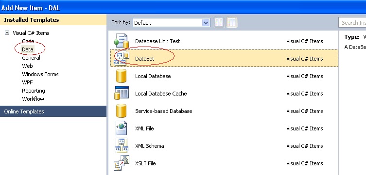 Tricky Problems But Simple Solutions Building Dal Using Strongly Typed Data Sets In Asp And