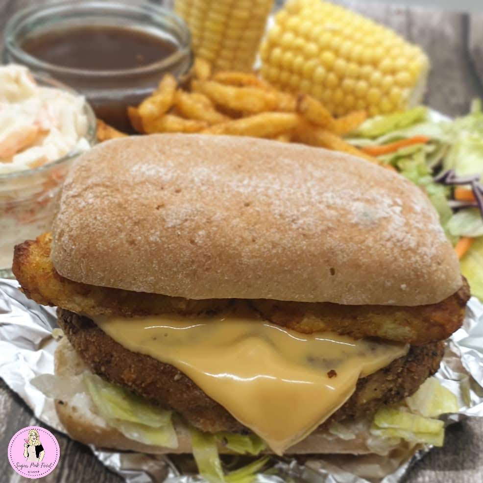 KFC Style Zinger Tower Burger Fakeaway Recipe | Slimming Friendly ...