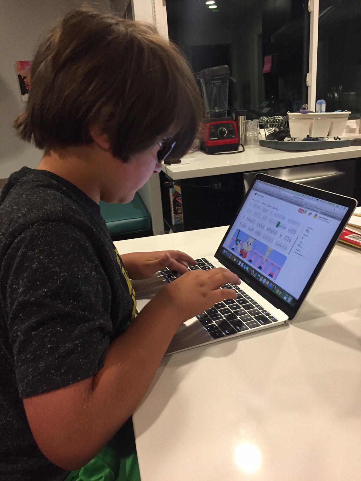 Project Submarine: Typing practice