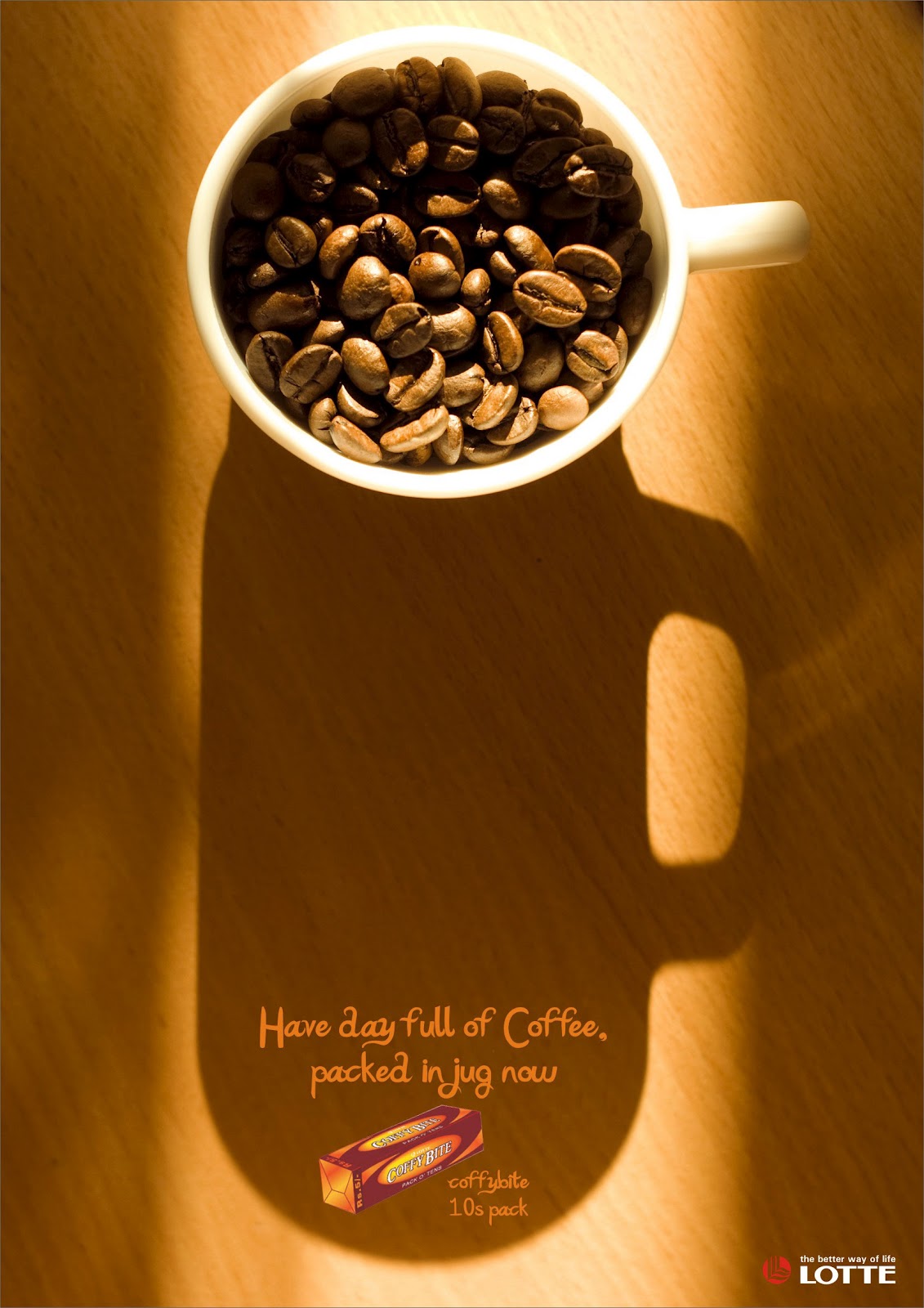 Lotte - Coffee Bite- State the day with a bite