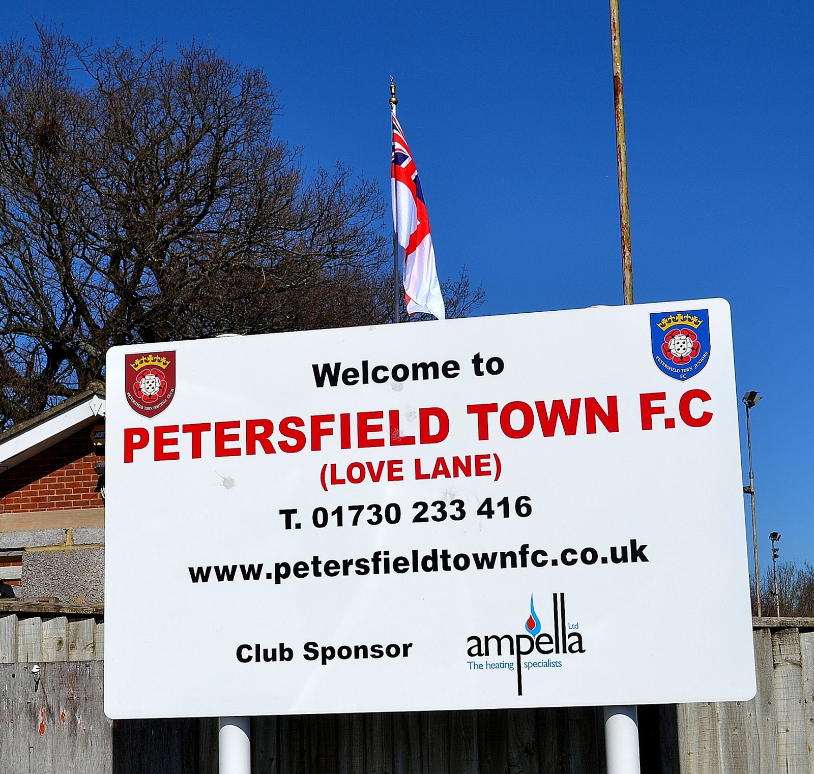 Hopping Around Hampshire: 41. Petersfield Town FC