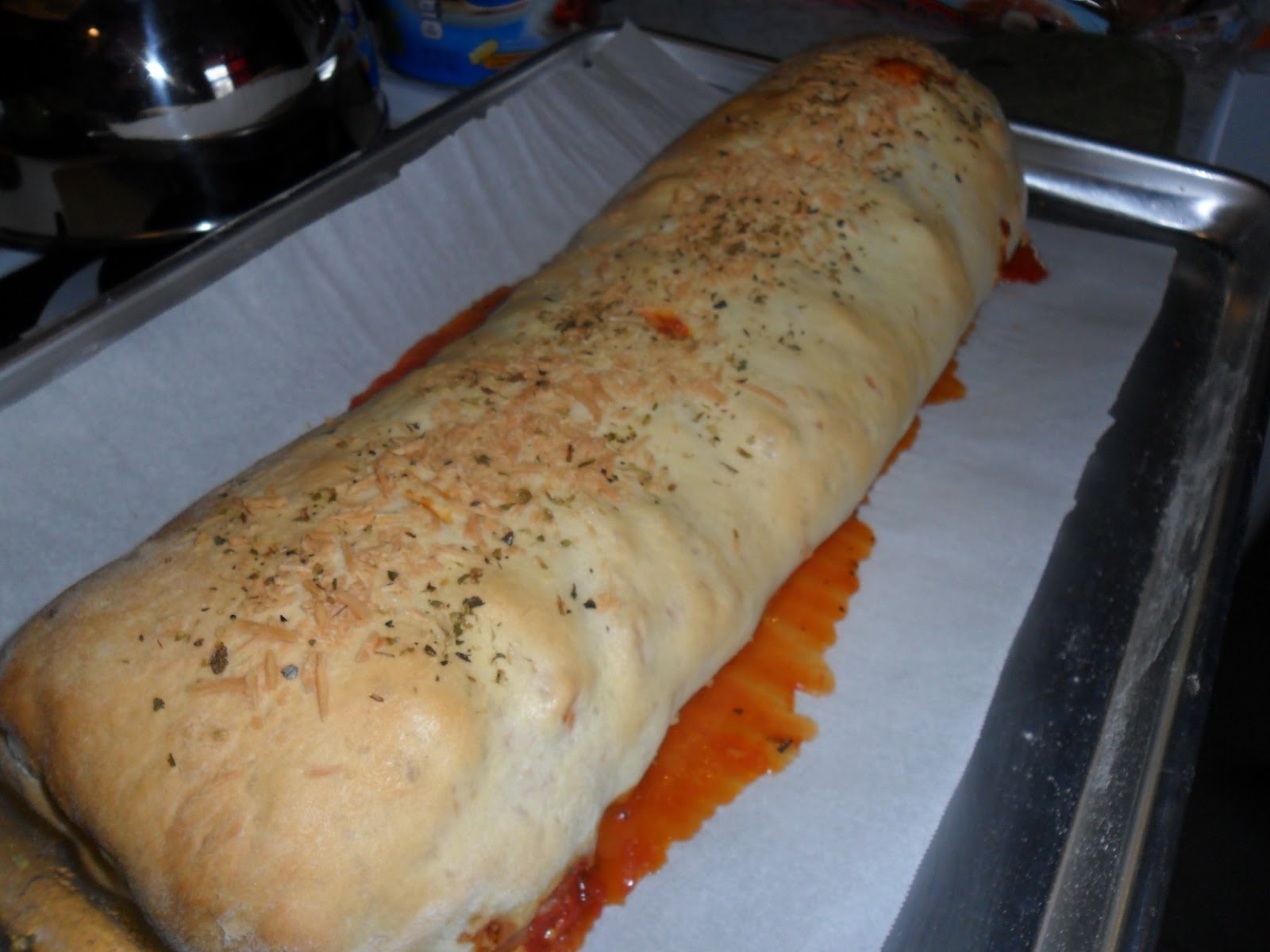 The Last Cordwainer: Chicken Parmesan Stromboli