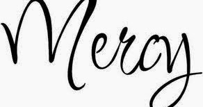 HYMN LINES: "Mercy there was great..."