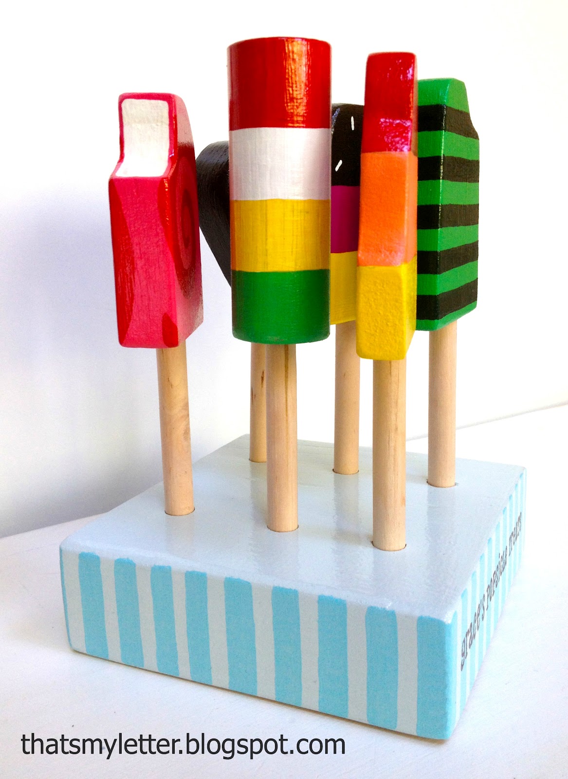 "P" is for Popsicle Set - Jaime Costiglio
