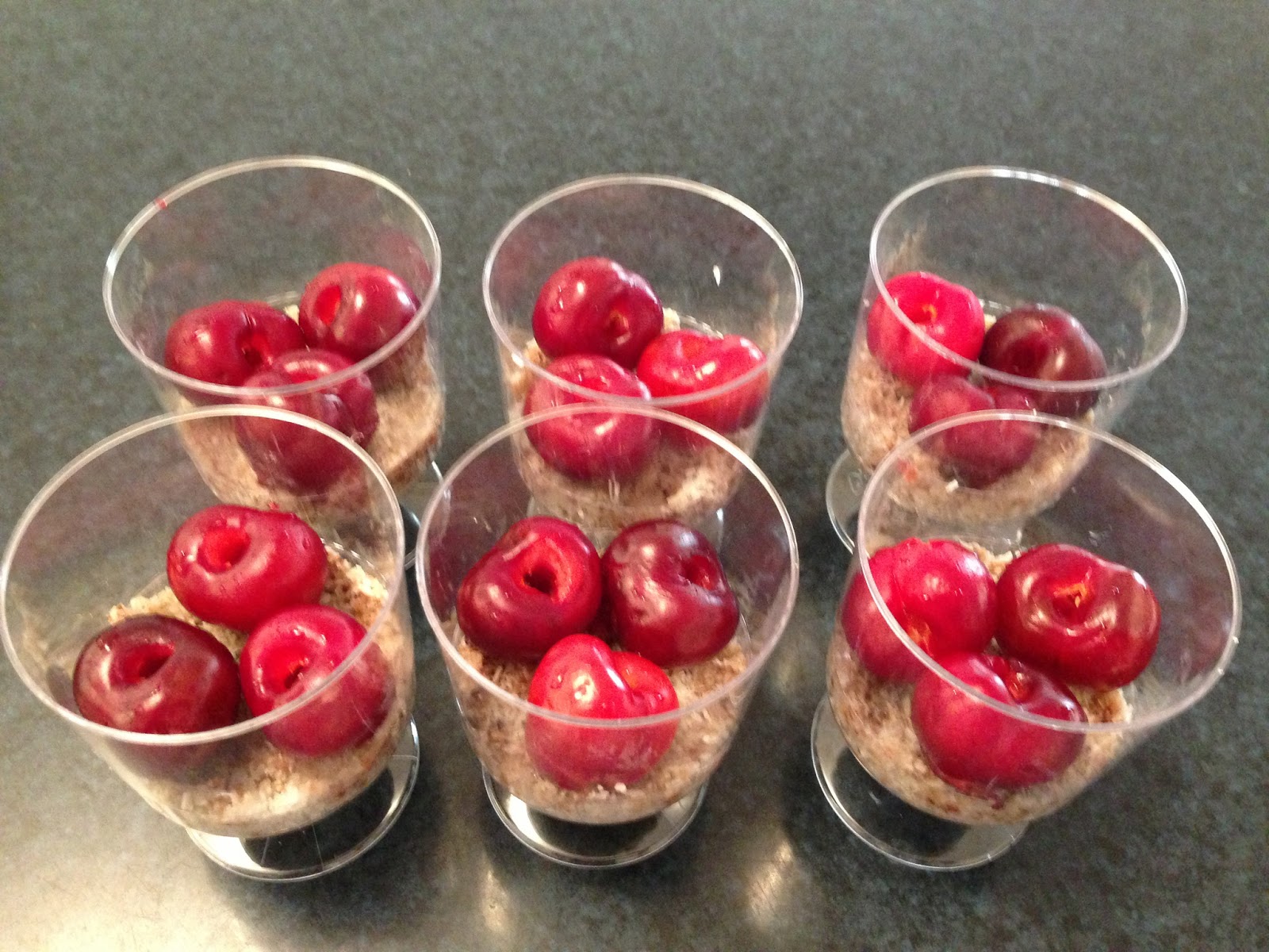 Additive Free Bites: Choc Cherry Mousse Cups