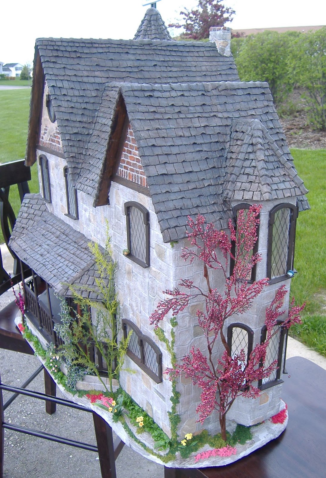 Custom Styled Dollhouse Kits: Completed Greenleaf Pierce Dollhouse Kit ...