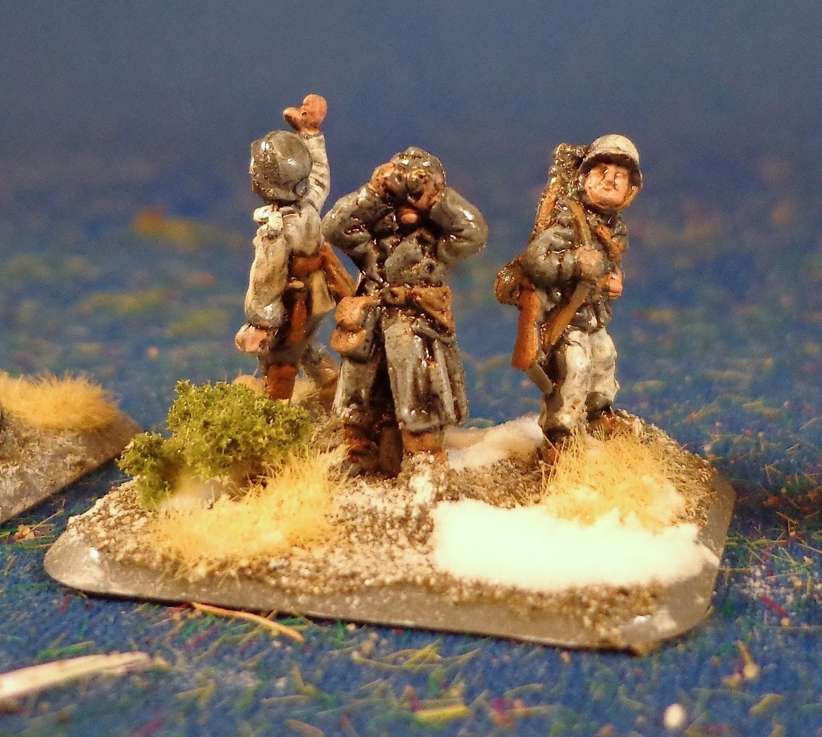 Bob's Miniature Wargaming Blog: 15mm WW2 winter rocketmen