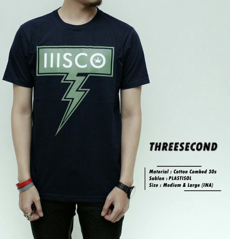 Kaos Distro 3 Second Bandung: Galeri Kaos 3Second Februari 2018