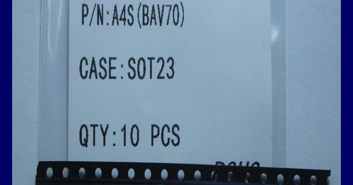 JUAL TRANSISTOR A4S (BAV70) ~ Jual Berbagai macam Transistor