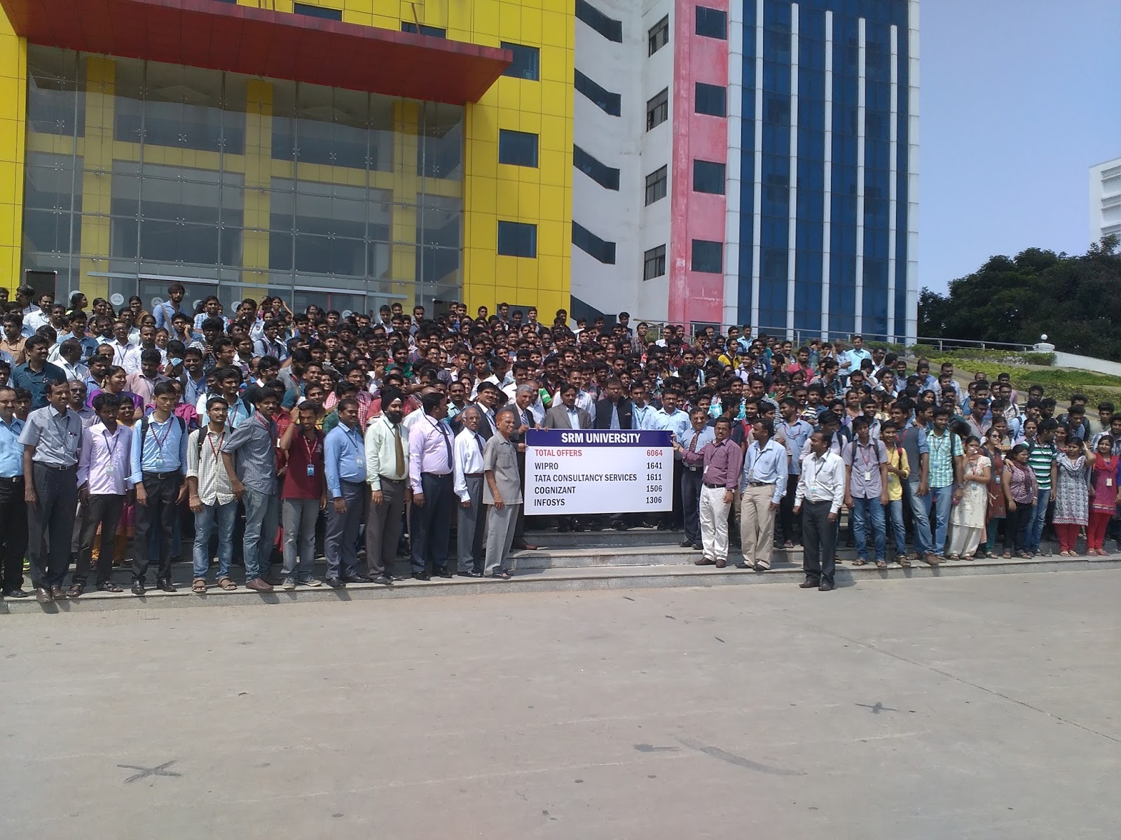 SRM tops in getting job placements for students - SRM Institute of ...