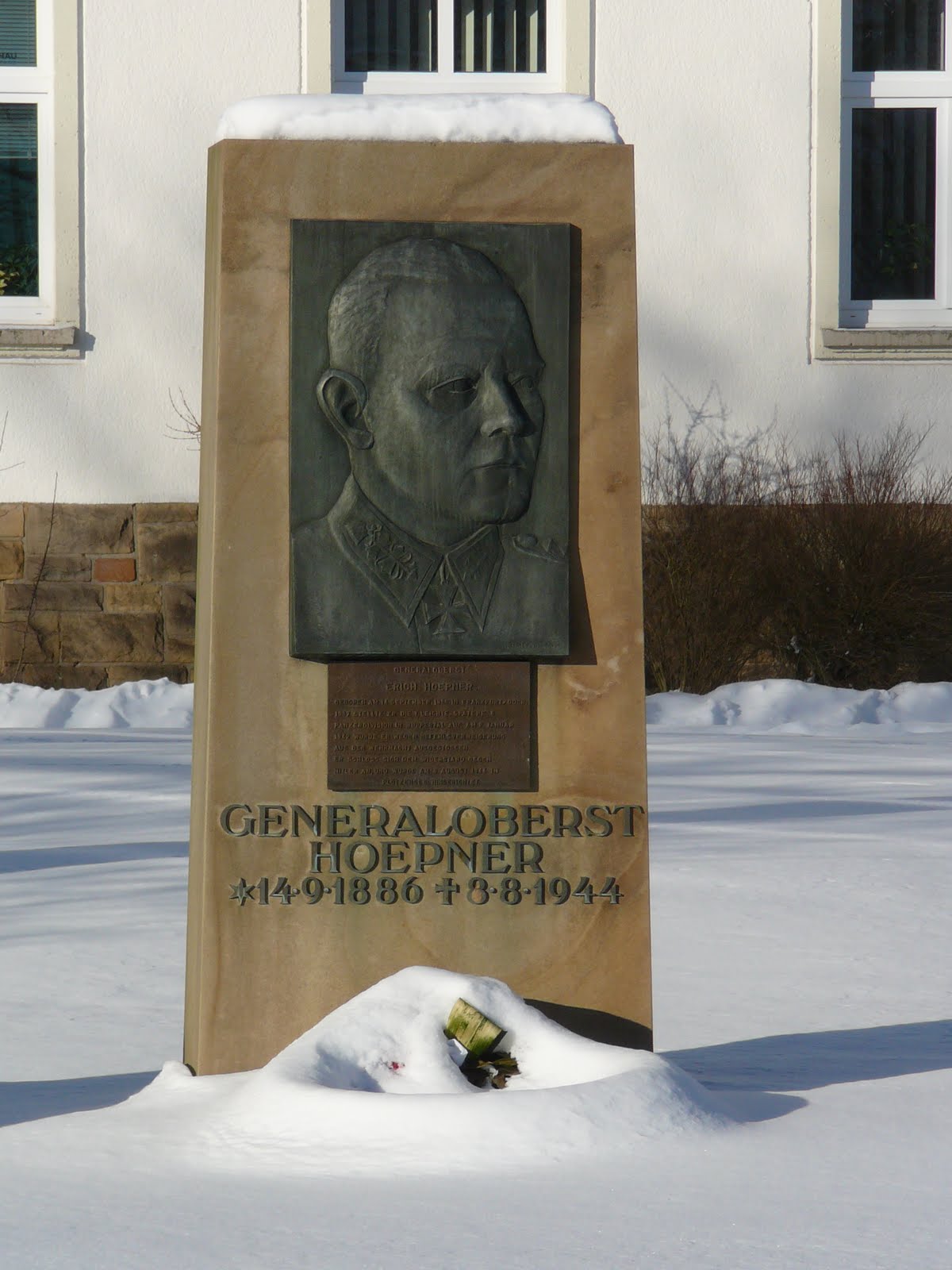 NAZI JERMAN: Foto Erich Hoepner, Jenderal Wehrmacht Pembenci Hitler