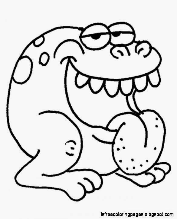 Funny Monsters Coloring Pages