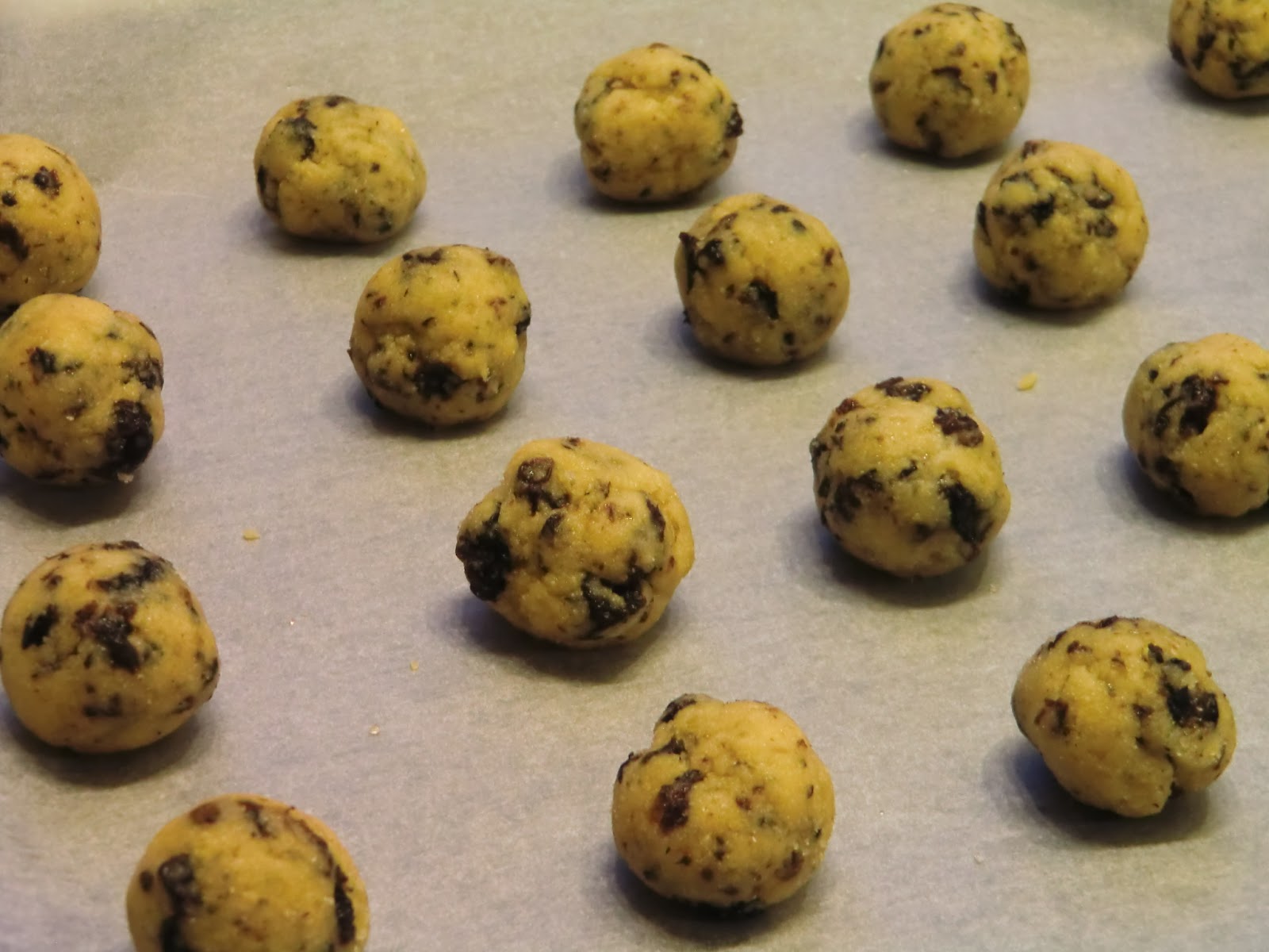 Kjerstis mat och prat: Gluten- och mjölkfria russinkakor