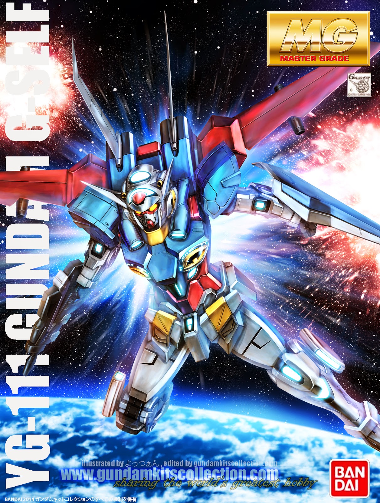 Fanart: MG 1/100 YG-111 Gundam G-Self - Gundam Kits Collection News and ...