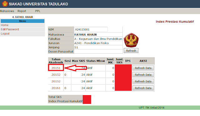 Tutorial Cara Melihat Nilai di Siakad UNTAD - INSAF15
