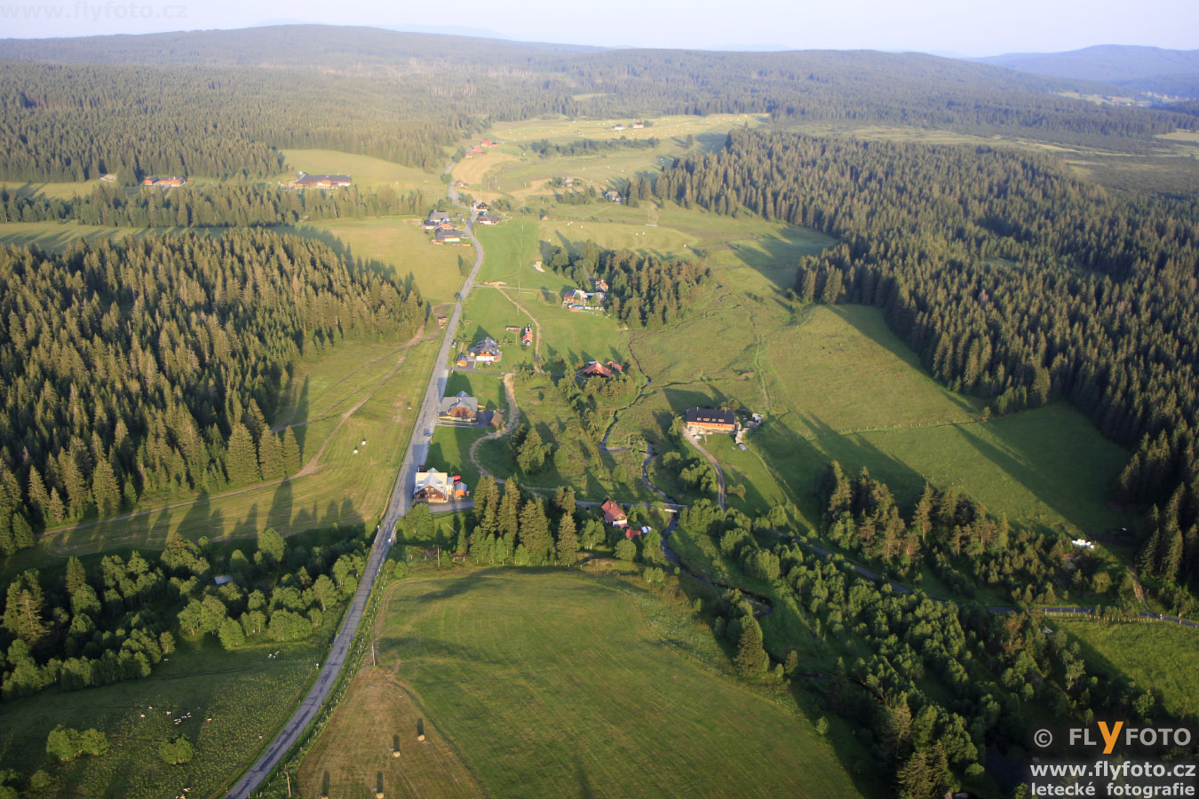 FLyFOTO letecká fotografie a video: Horská Kvilda