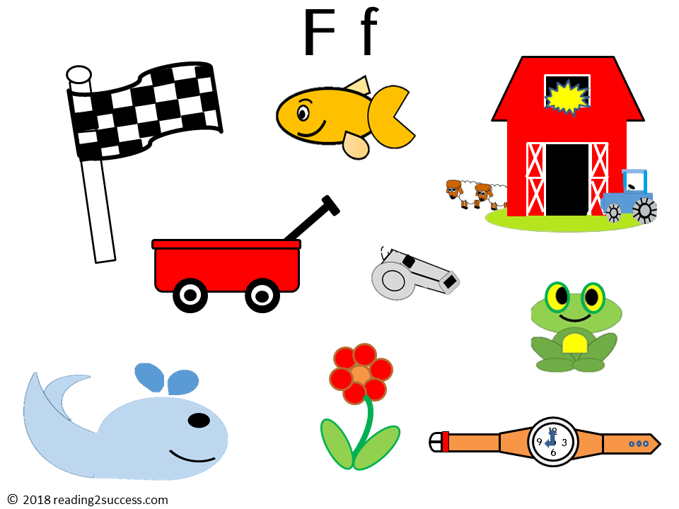 Reading2success: Identifying beginning sounds b, f, h, k, l, s, t, w ...
