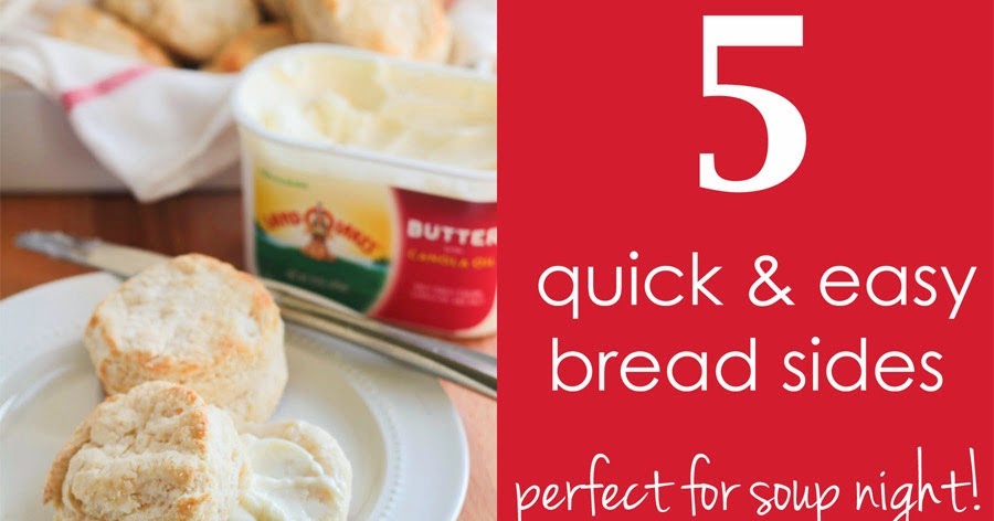 The Baker Upstairs: 5 quick and easy bread sides