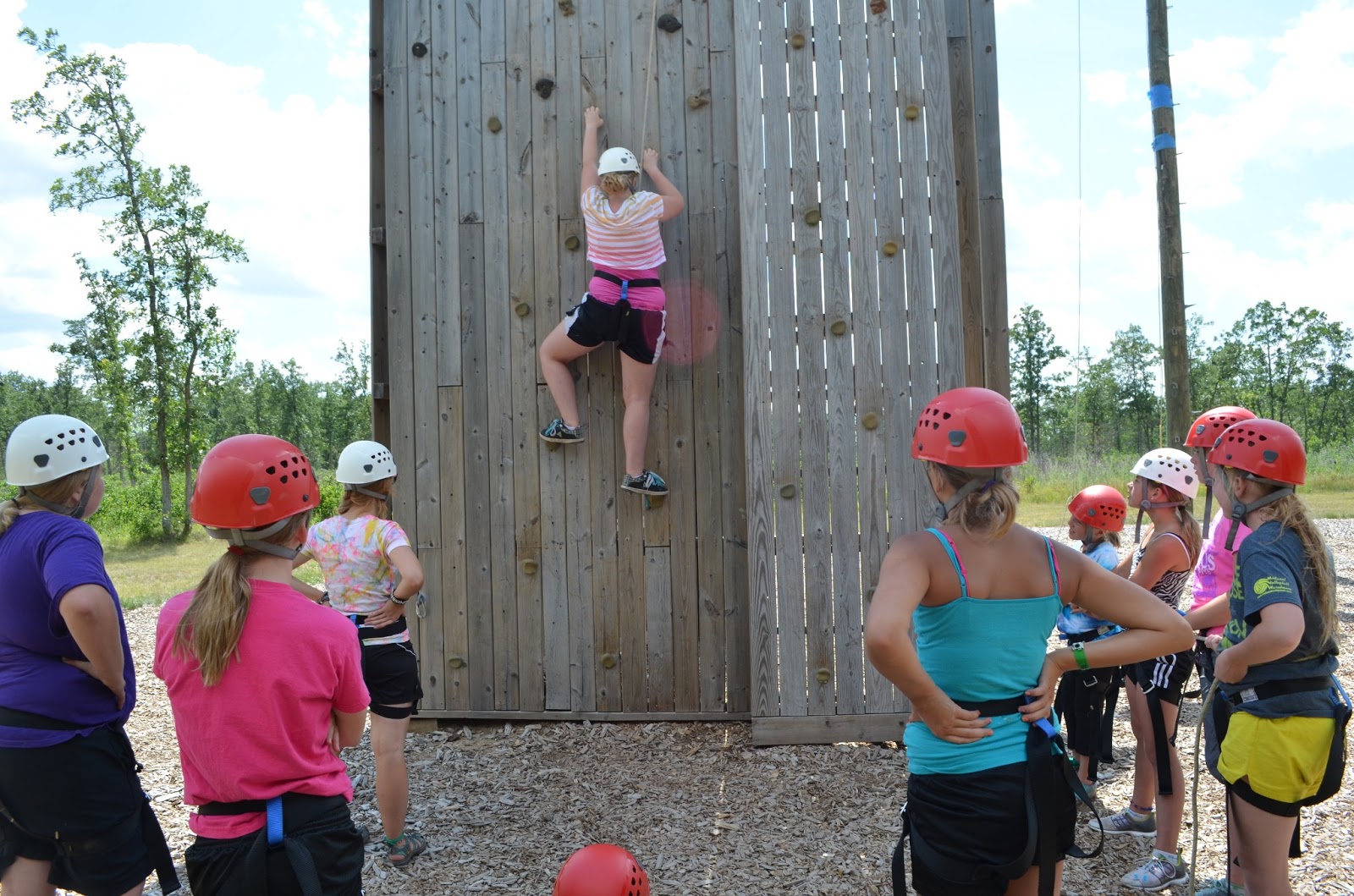 Summers of Pathways: Last High Ropes Session - Cabin Light & Cabin Hope